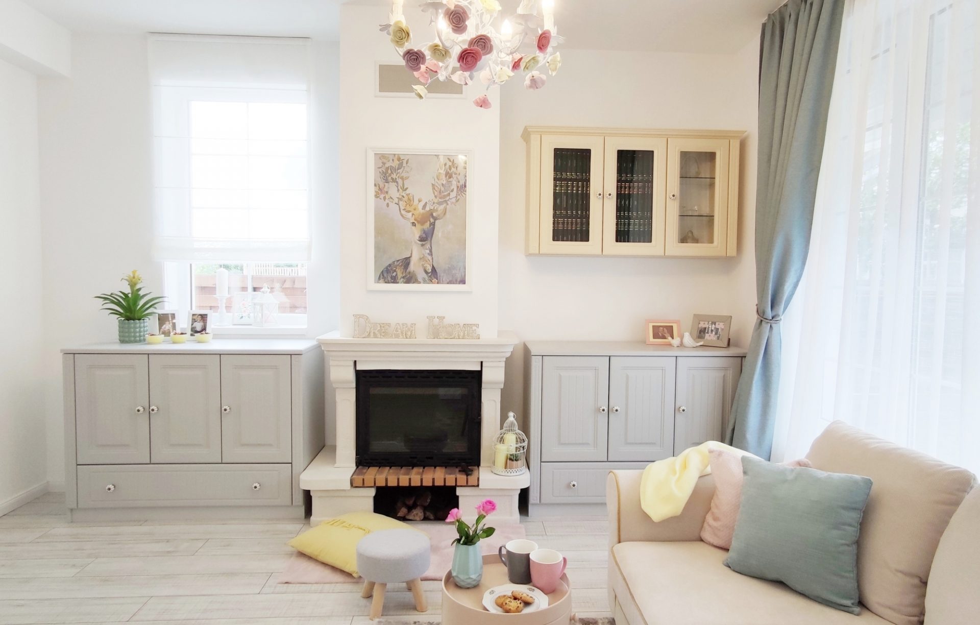 Casele cititorilor - influente englezesti si culori pastelate intr-o ...