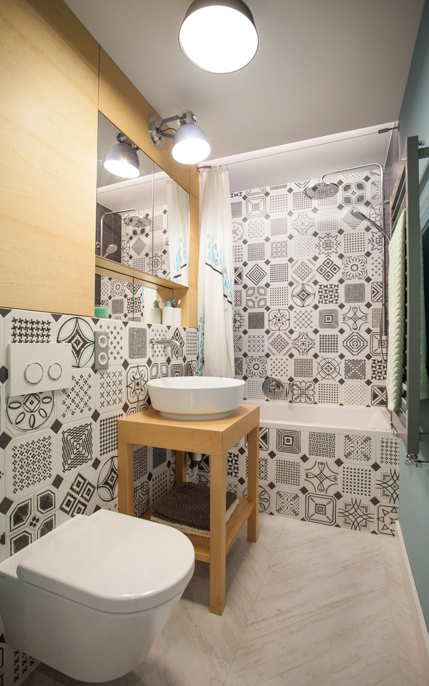 Modele de bai cu un design practic